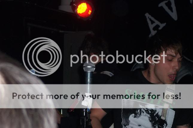 April 4th, 2004. Chicago. Bottom Lounge. Gerard and Me (looking like ...