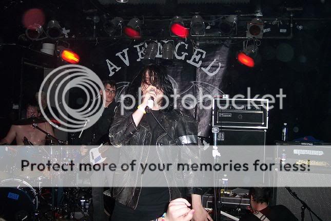 April 4th, 2004. Chicago. Bottom Lounge. Gerard and Me (looking like ...